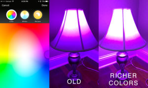 Philips Hue with Richer Colors - A Comparison - At Home in the Future