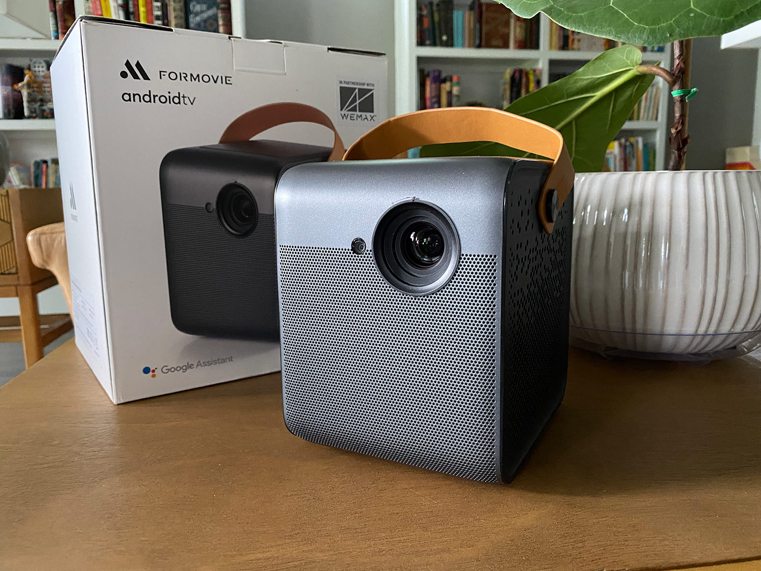REVIEW: Is the WEMAX Dice the BEST Portable Projector? - At Home in the ...
